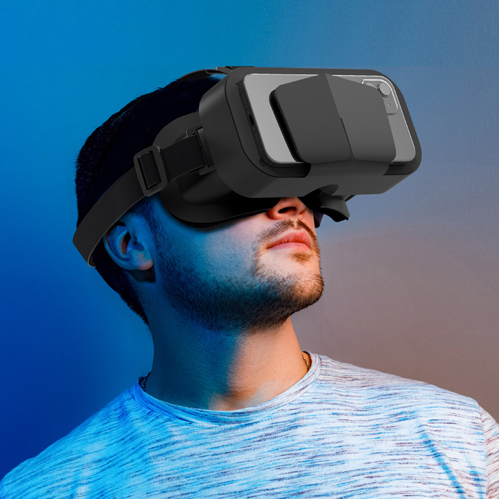 엑토 메타버스 3D 가상현실체험 VR 기기 헤드셋 VR-03 - Frisbee