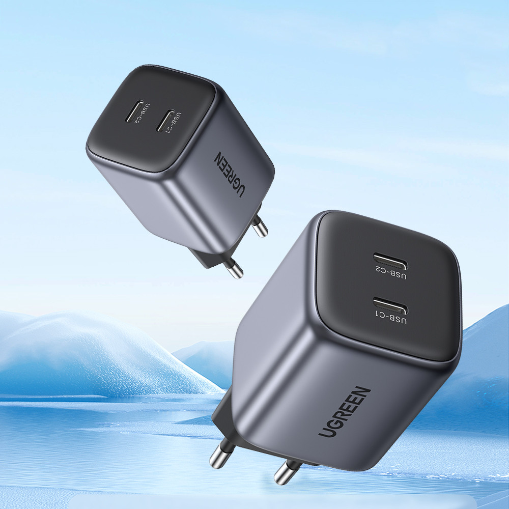 유그린 GaN 45W C타입 2포트 고속충전기 CD294 (PD MFi) - Frisbee