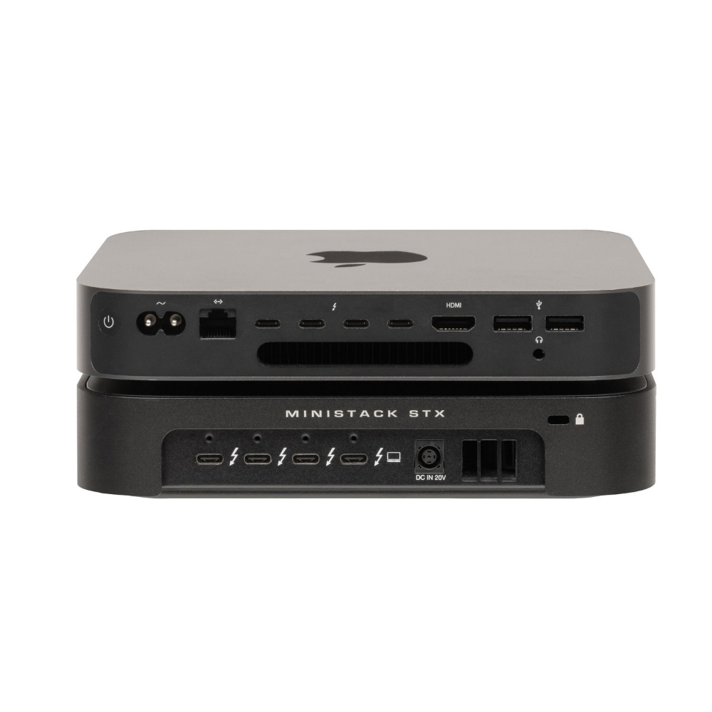 OWC miniStack STX 맥미니 썬더볼트4 USB허브 확장 NVMe M.2 외장SSD 외장하드 케이스 4K 8K PD지원 ...