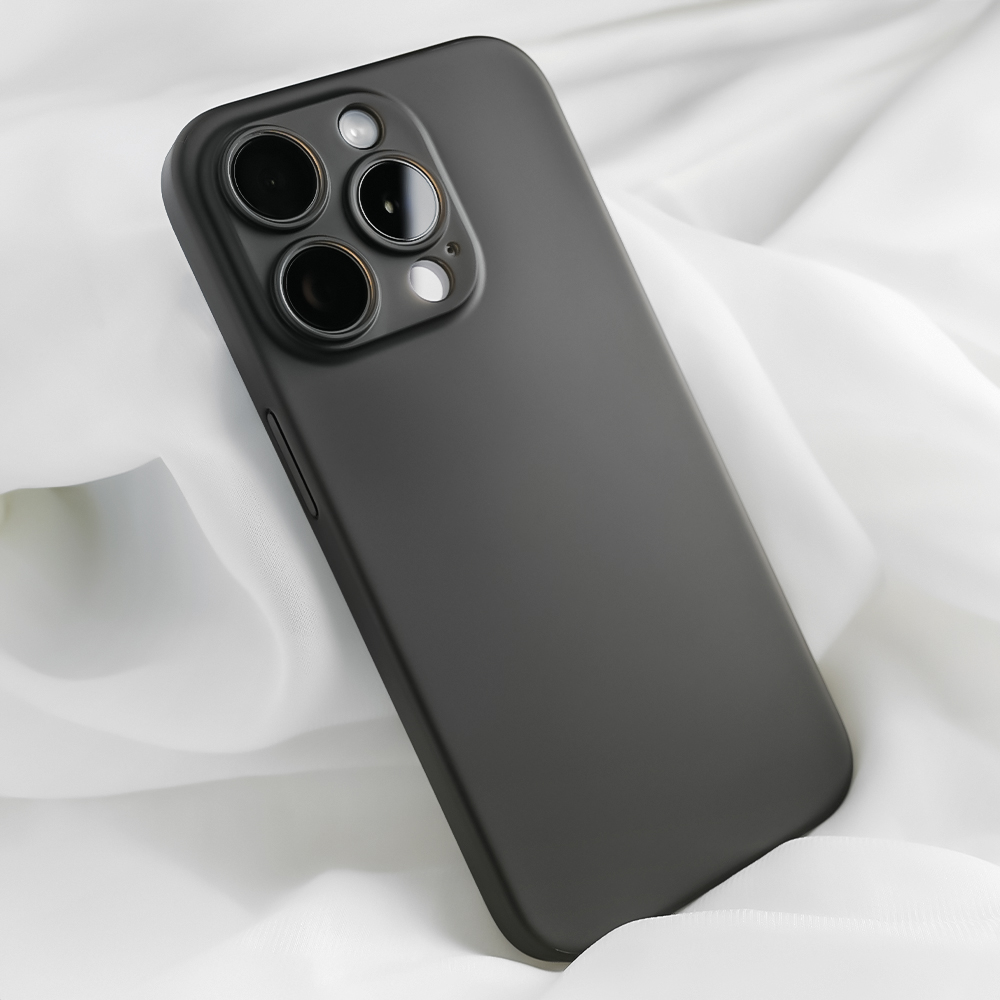 클로버나인 매트나인 하드 아이폰14프로맥스 PP 케이스 (블랙,화이트,그레이) - Frisbee