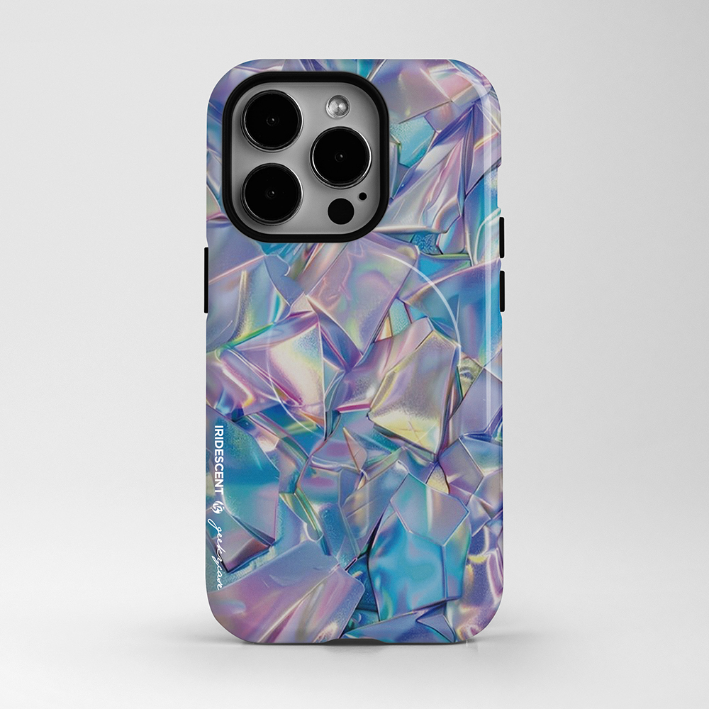 기키 맥세이프 범퍼 하드케이스 Iridescent No.05 - Frisbee